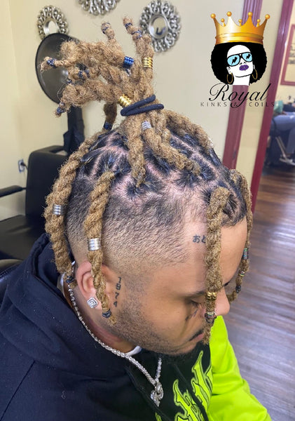 6 Inch Afro Kinky Dreadlock Extensions – Royal Kinks N Coils